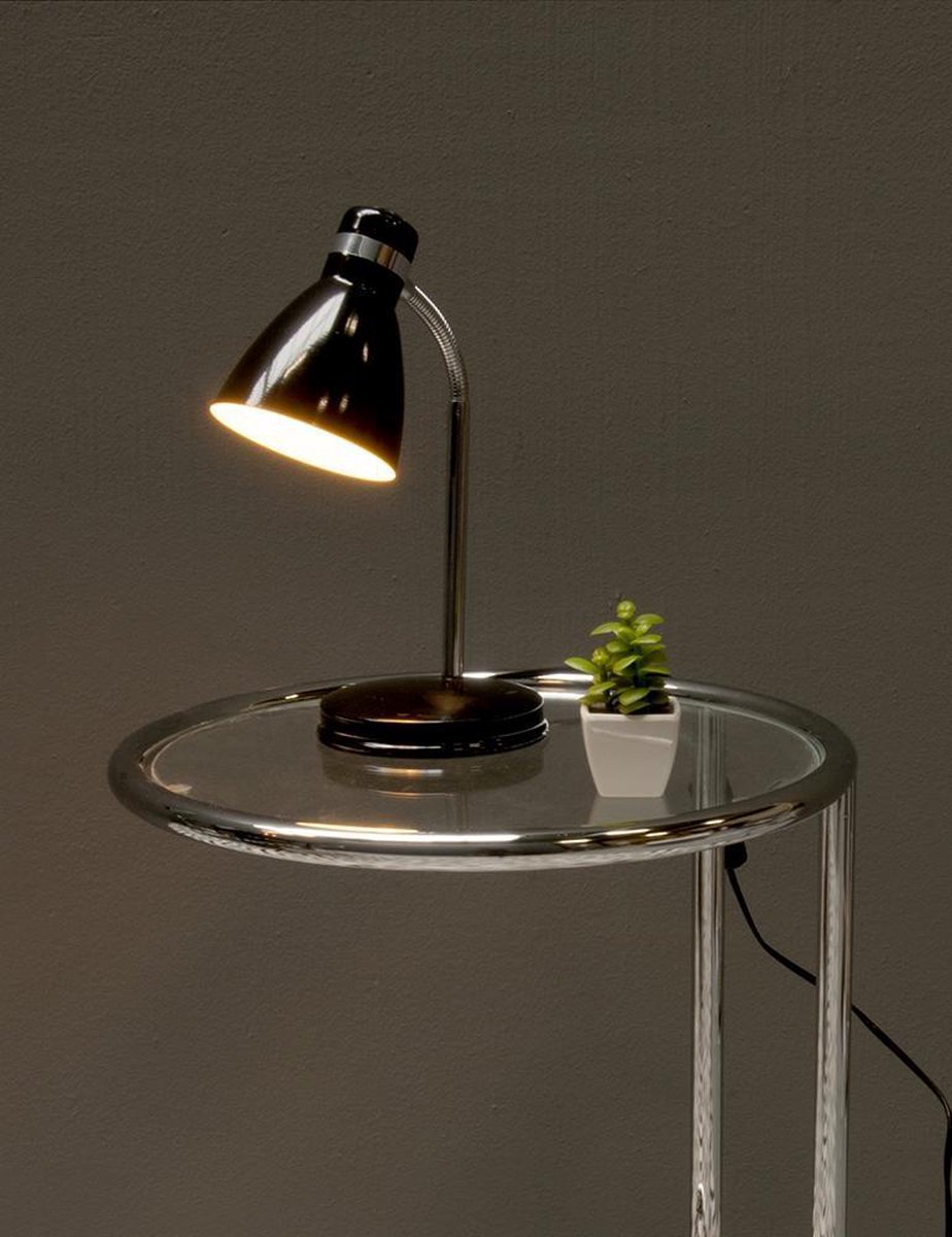 Table lamp Study metal black | bol.com