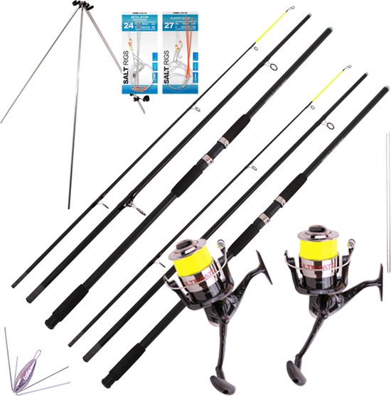 NGT Oceancast Beachcaster Set | Zeevis set | bol