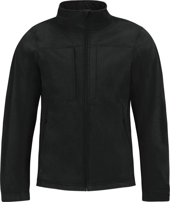 B&C Hooded Softshell / Men CGJM950 - Black - M | bol