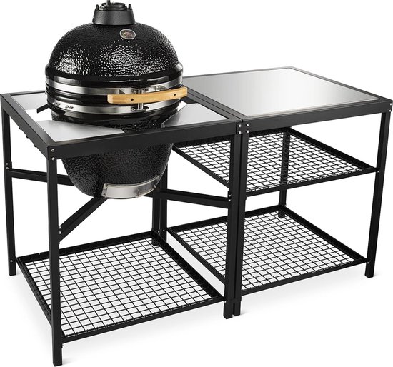 Kamado Tafel XL – Universele Buitenkeuken voor 23,5 Inch BBQ | bol