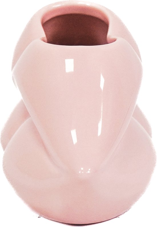 Housevitamin Lips Don't Lie Vaas - Bloempot Licht Roze - Dopamine Decor ...