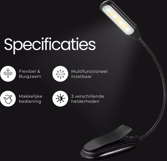 Premes - Leeslampje - Bedlamp - Klemlamp - Klemlampjes - Bedlampjes ...
