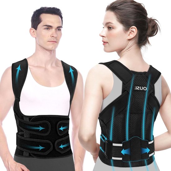 Lumbale Riem Rugcorrectie voor Dames en Heren - Rugsteun voor Rechte ...