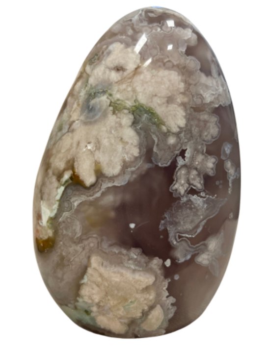 Agaat bloem edelsteen sculptuur nr.10 | bol