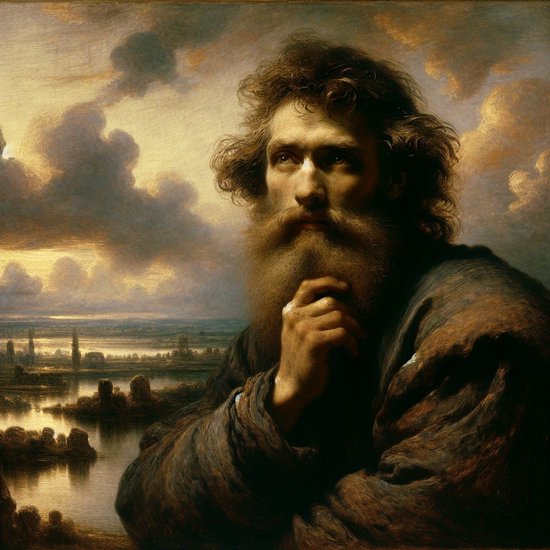 Olieverf rembrandt schilderij | Renaissance meesterwerk: Rembrandt's ...