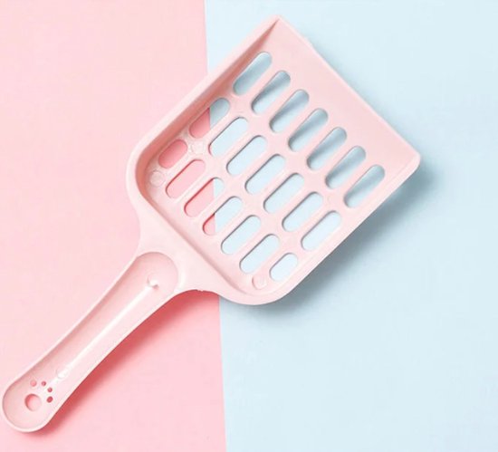 Kattenbak Schepje | Poep Schep | 20 CM | Roze | bol