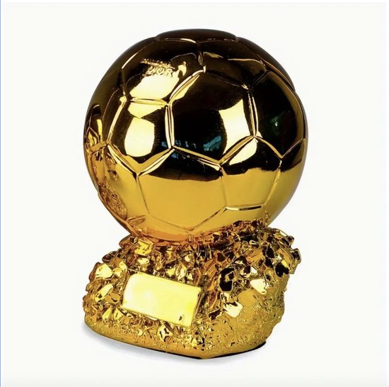 Gouden Bal Trofee - 15 cm Voetbal Prijs | bol