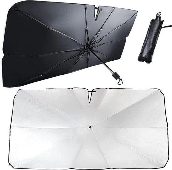 Folding UV Heat Sun Reflector Flexible Windscreen Protection - Large ...