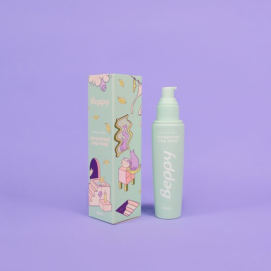 Beppy Natuurlijke Zeep voor Menstruatiecup - 120ml | bol
