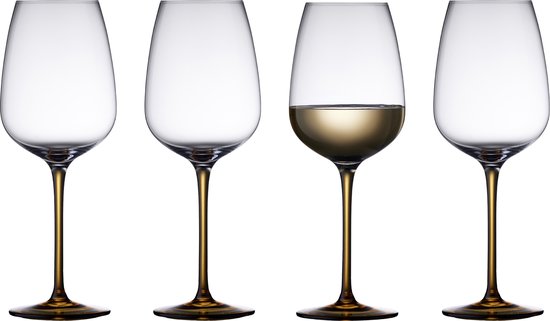 Lyngby Glas Vienna wijnglazen, rode en witte wijn, wijnglazen set,... | bol