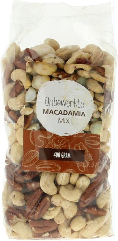 Mijnnatuurwinkel Macadamia mix 400 gram | bol