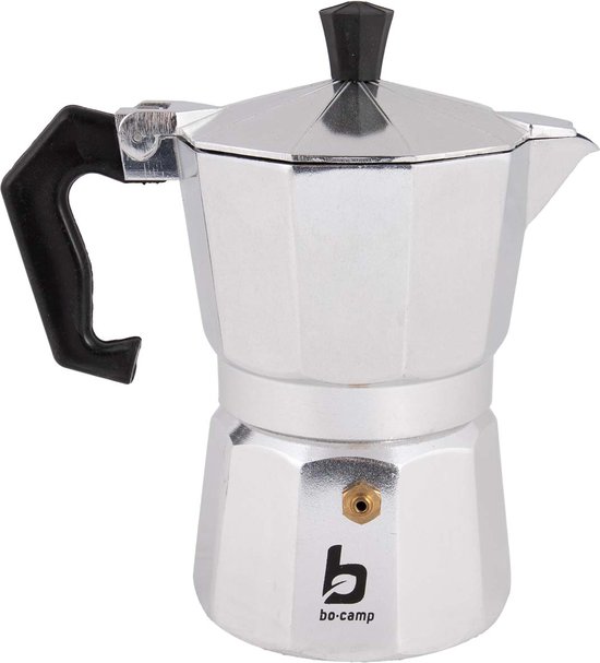 Bo-Camp Percolator Espresso Maker - 3-cups - Aluminium | bol