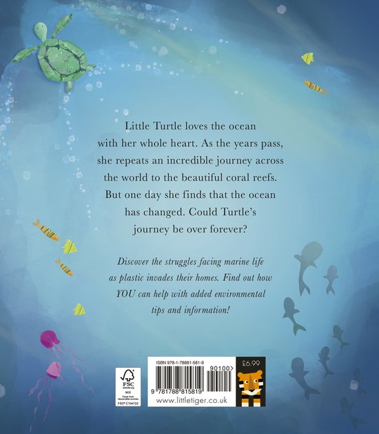 Little Turtle and the Sea, Becky Davies | 9781788815819 | Boeken | bol