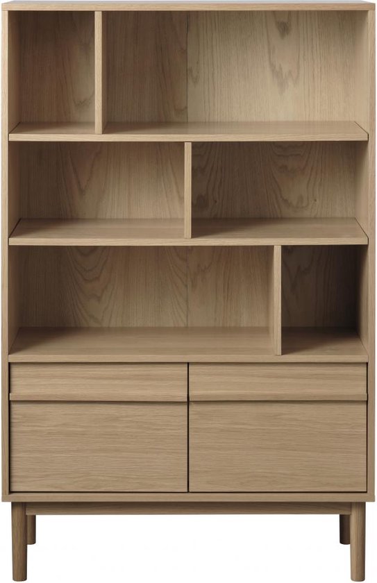 Casey boekenkast - naturel | bol