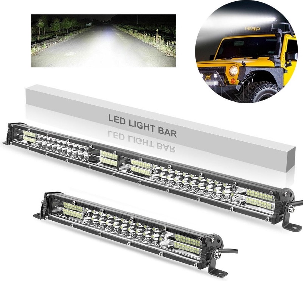 LED Bar / Licht Balk - Spot Combo Beam, Werk Lamp Offroad 20 Inch / 50 ...
