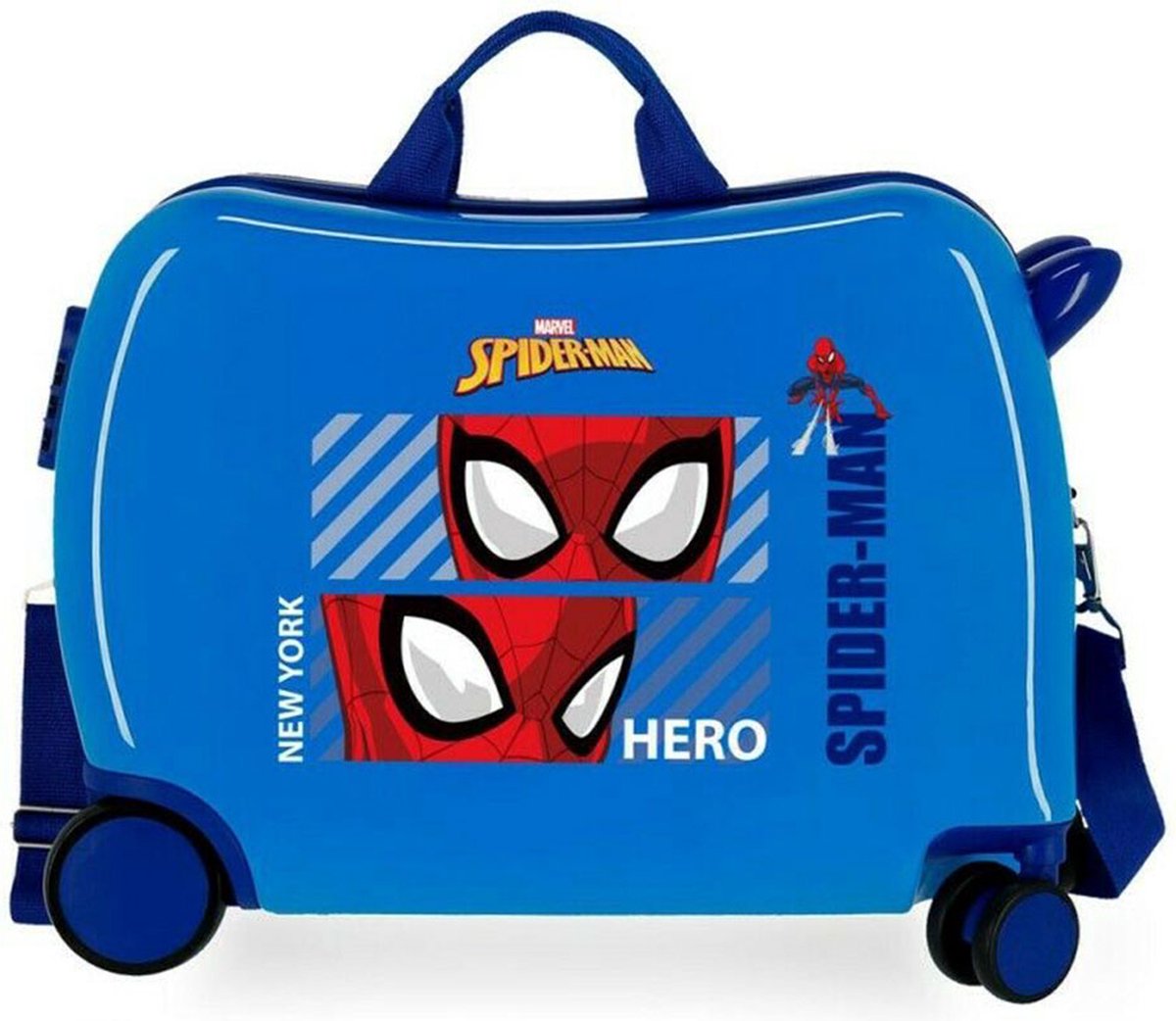 Disney Rolling Suitcase 4 Wheels Spiderman Hero | bol.com