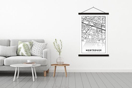 Porte-affiche avec Poster - Affiche scolaire - Plan de la ville - Plan ...