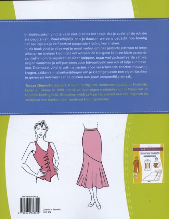 Mode-atelier vol.1 - Patronen tekenen - de basis, Teresa Gilewska ...