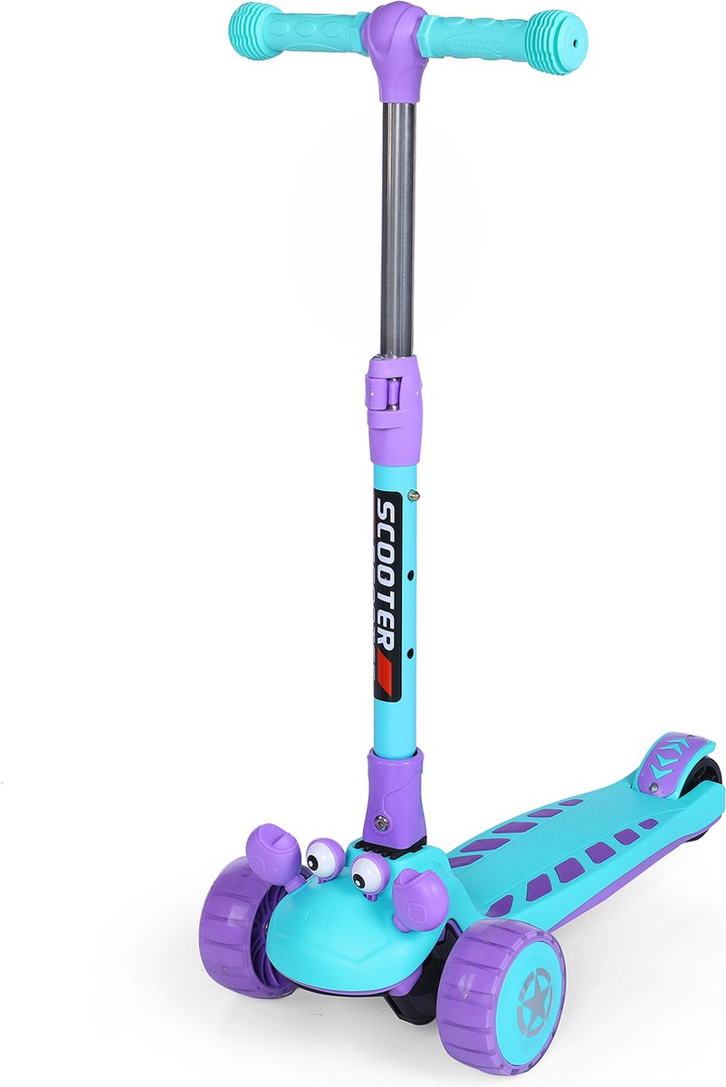 Kinderstep met 3 Wielen - scooter - step - kinderfiets - Opvouwbare ...