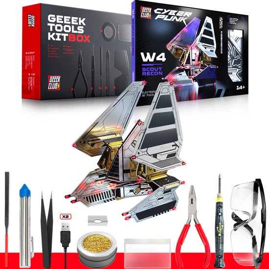 Geekclub - Scout Recon + Tools - Complete Starter Kit - Solderen ...