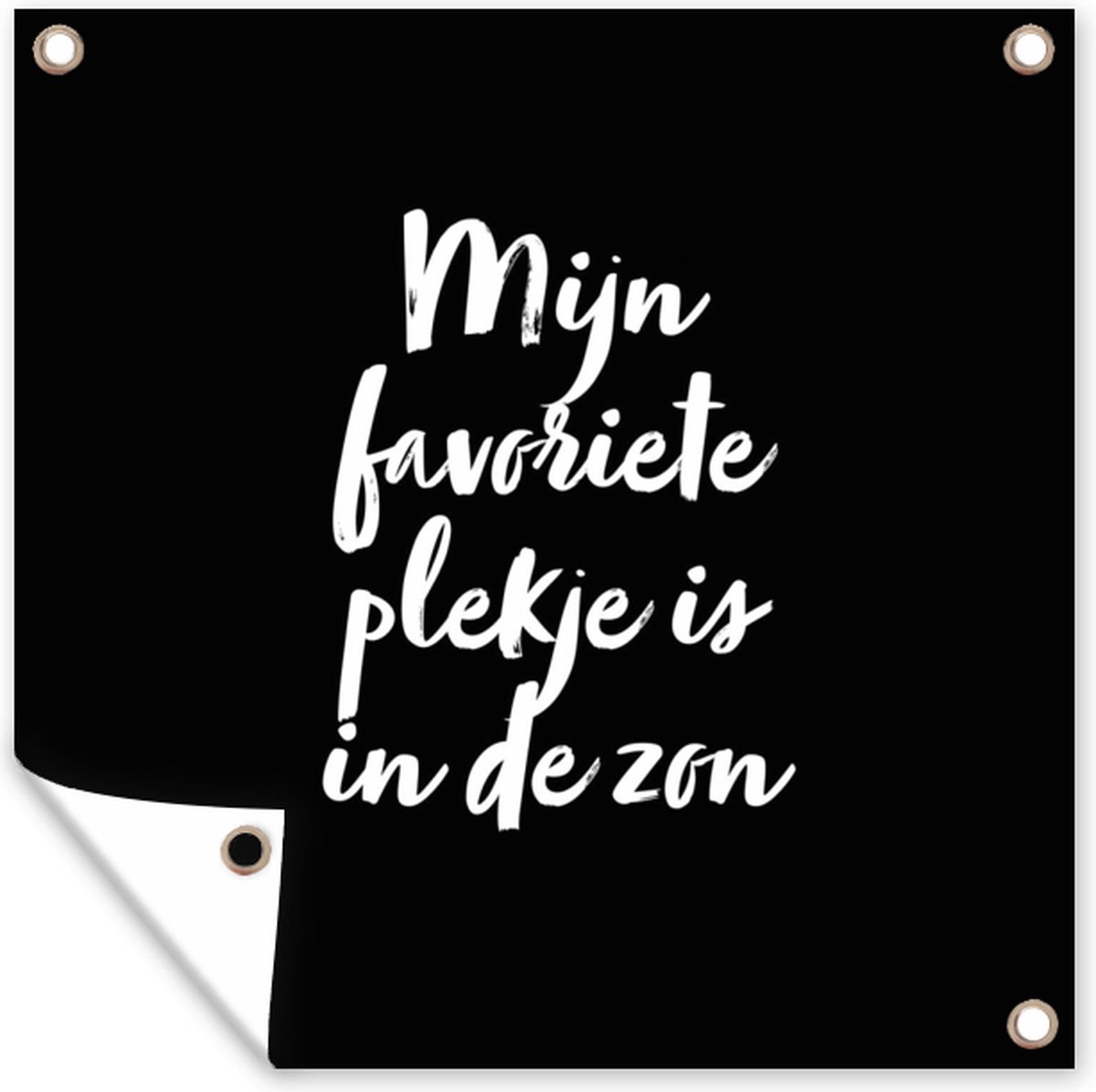 Tuinposters Quotes - Mijn favoriete plekje is in de zon - Zomer - Tekst ...