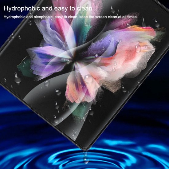 Samsung Galaxy Z Fold 4 Screen Protector Display Folie Volledig Scherm ...
