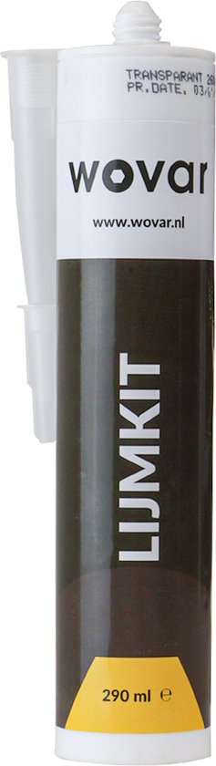 Wovar Polymeerkit Transparant All|Round lijmkit 290 ml | Per Stuk | bol
