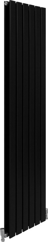 Design Radiator Sierradiator Verwarming - Mat Zwart - 1600 mm x 420 mm ...