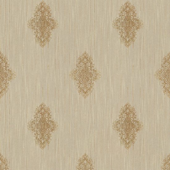 Barok behang Profhome 319463-GU textiel behang licht gestructureerd in ...