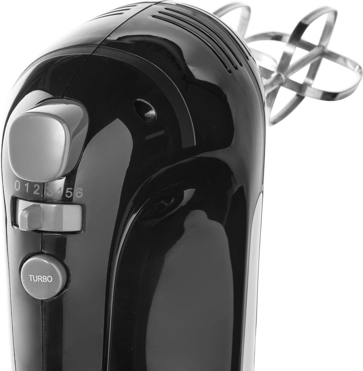 Bestron elektrische handmixer met 2 gardes en 2 deeghaken, 6 ...