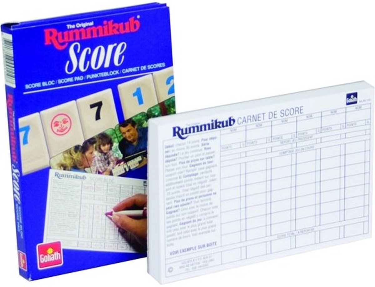 Rummikub Scoreblok | bol