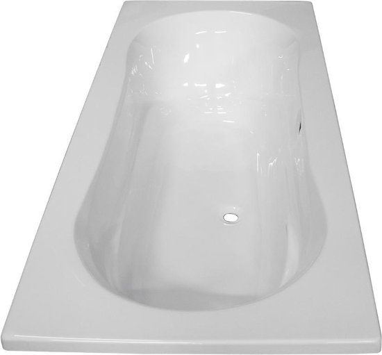 VM GO Jersey Ligbad 180x80cm Acryl 41cm Diep Inclusief Potenstel | bol.com