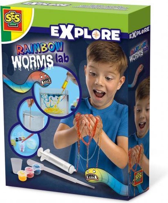 Rainbow worms lab | bol.com