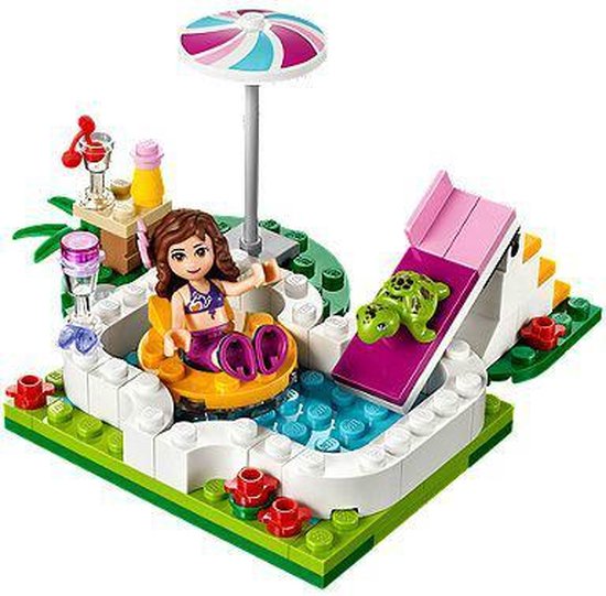 41090 Lego Friends Olivia's Zwembad - Speelgoedbazaar.nl