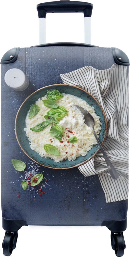 Koffer - Een risotto met mascarpone en mozzarella - Past binnen ...