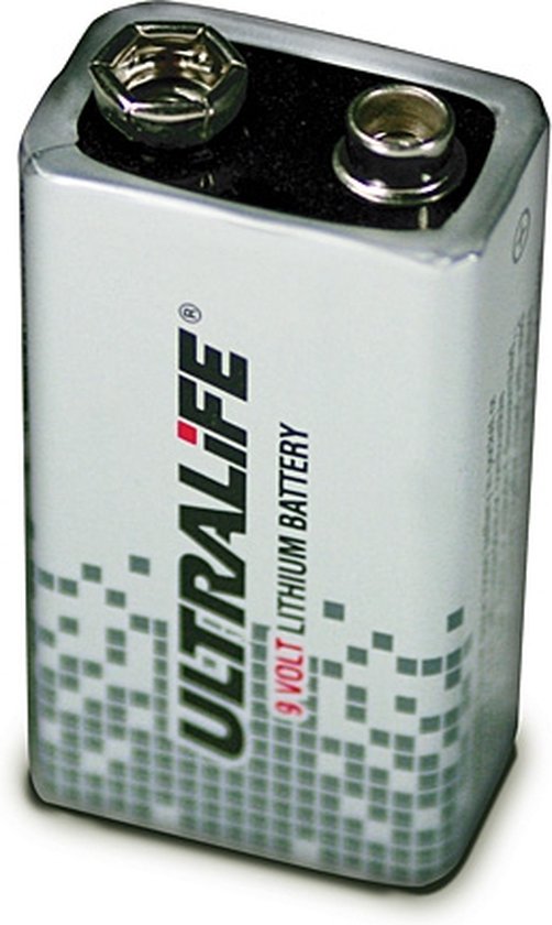 Ultralife 9V Batterij U9VL-J-P - 9V 1stuk(s) 9V 1.2Ah | bol