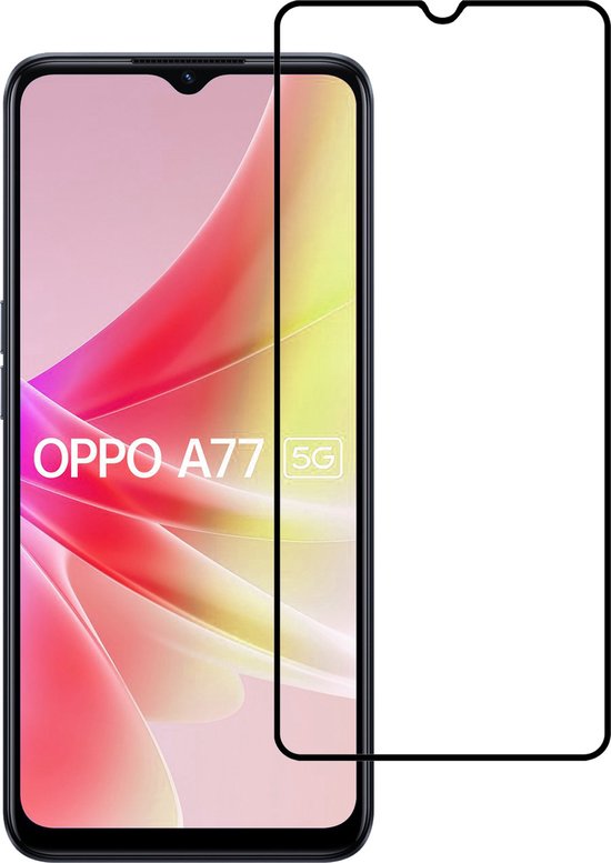 Screenprotector - Geschikt voor OPPO A77 - Full Cover - Gehard Glas ...