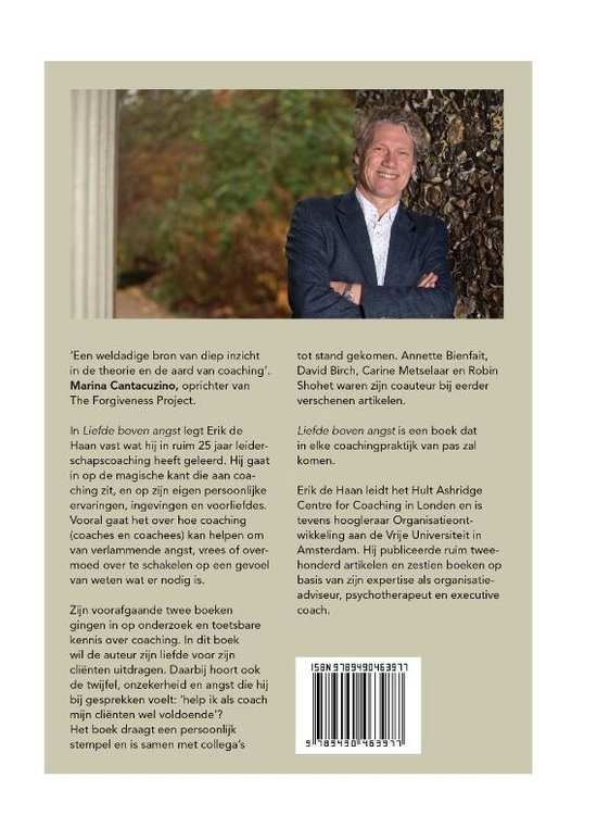 Liefde boven angst, Erik de Haan | 9789490463977 | Boeken | bol