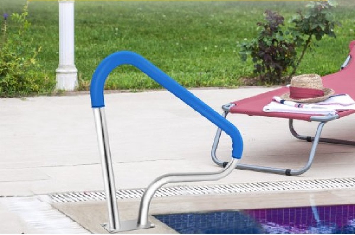 Vevor® Zwembad Leuning - Steunsel Zwembad – Houvast Voor Zwembad – 100% ...