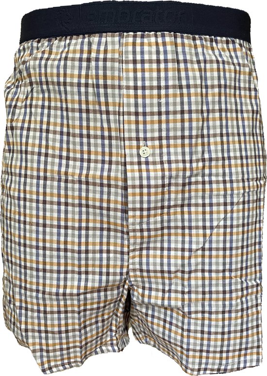 Embrator mannen Boxershorts 2-stuks geruit maat 4XL | bol