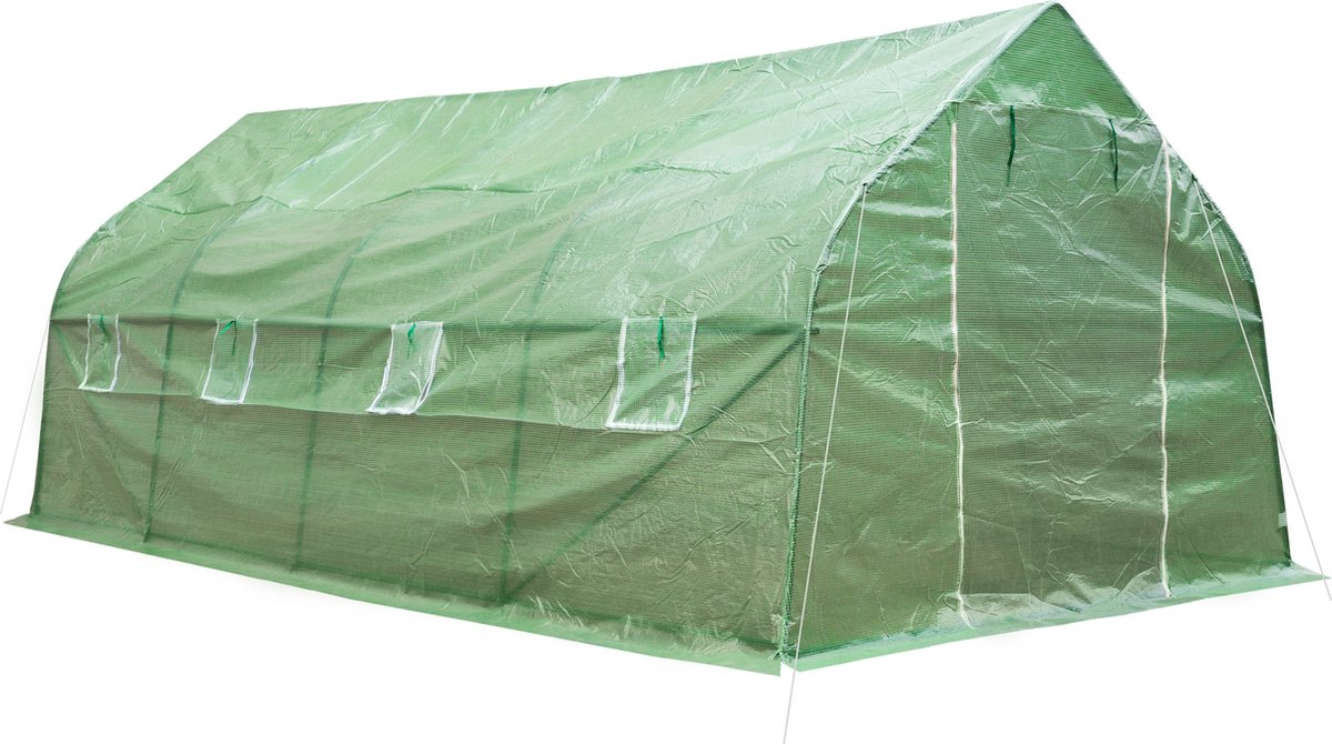 Plastic Kas - Tuinkas - Voor Fruit En Groente - Metalen Constructie ...