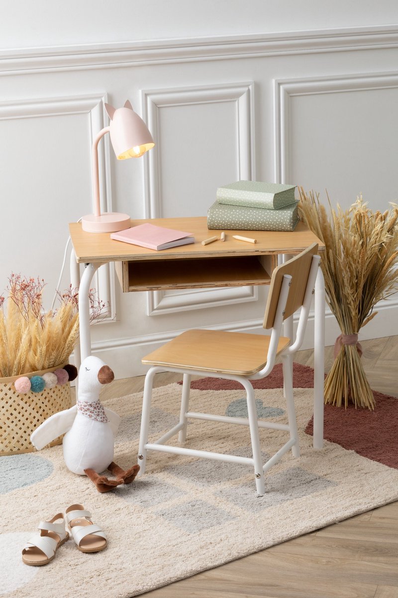 Atmosphera Kids Charlie lessenaar / bureau - Wit | bol.com