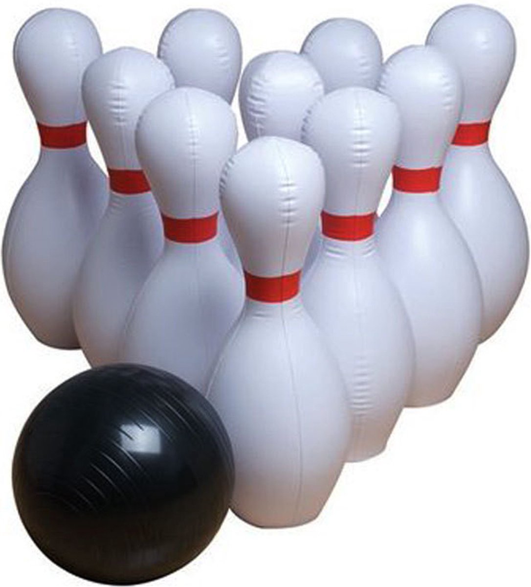 Nixnix - Mega XXL opblaasbare bowling set - 1m groot - Bowling bal ...