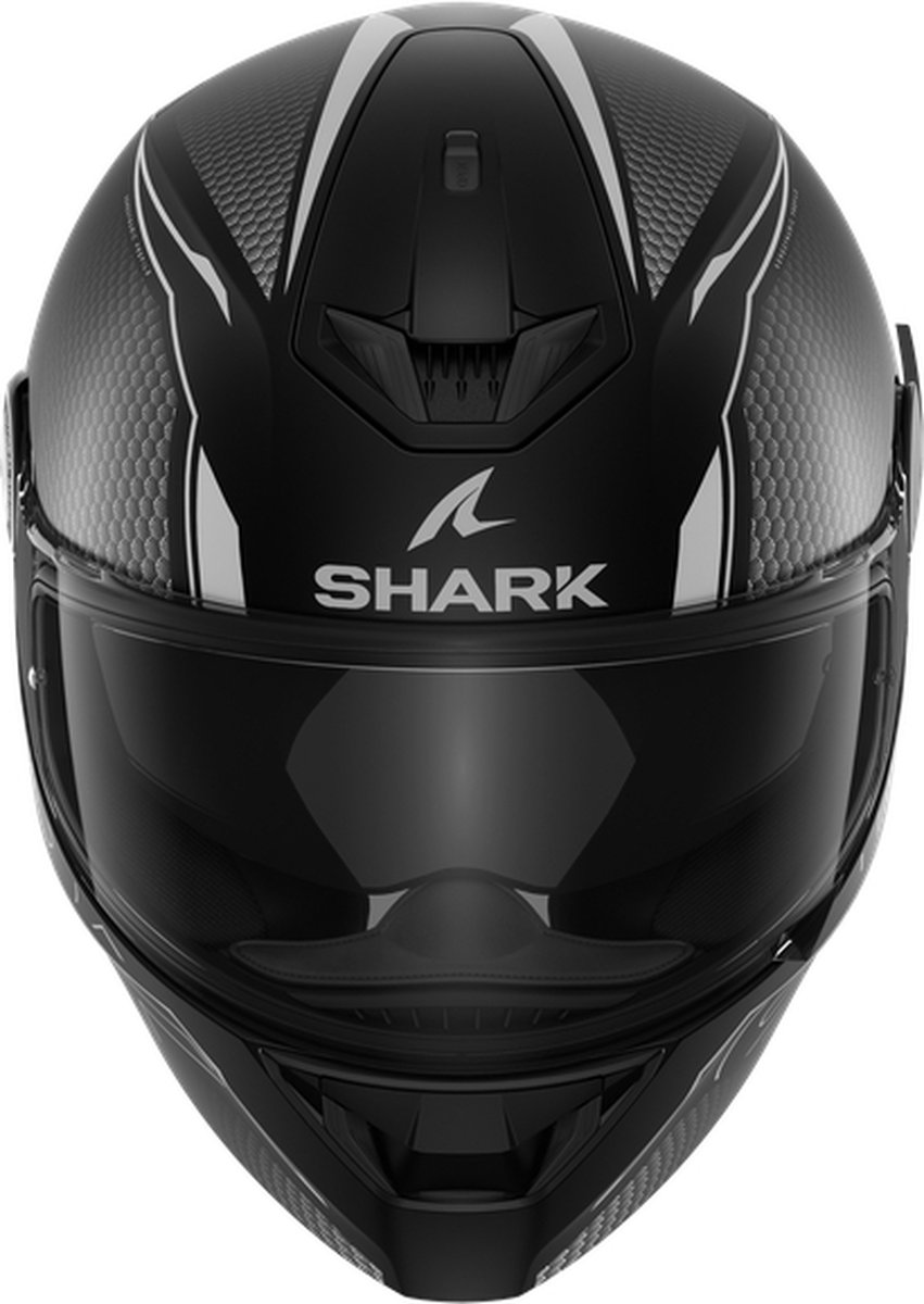 Shark D-Skwal 2 Cadium Mat Zwart Antraciet Zwart KAK Integraalhelm ...