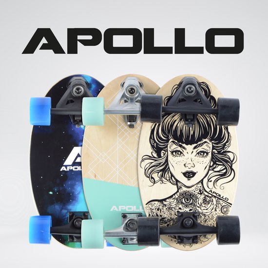 Apollo Mini-Longboard Barrel Board | bol.com