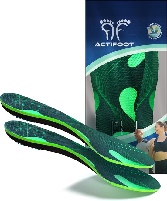Hielspoor Zooltjes voor Heren & Dames - Inlegzolen voor Platvoet ...