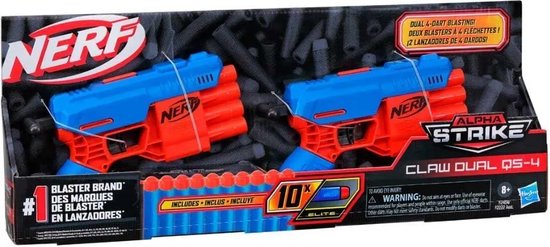 NERF Alpha Strike Claw Dual QS-4 | bol.com