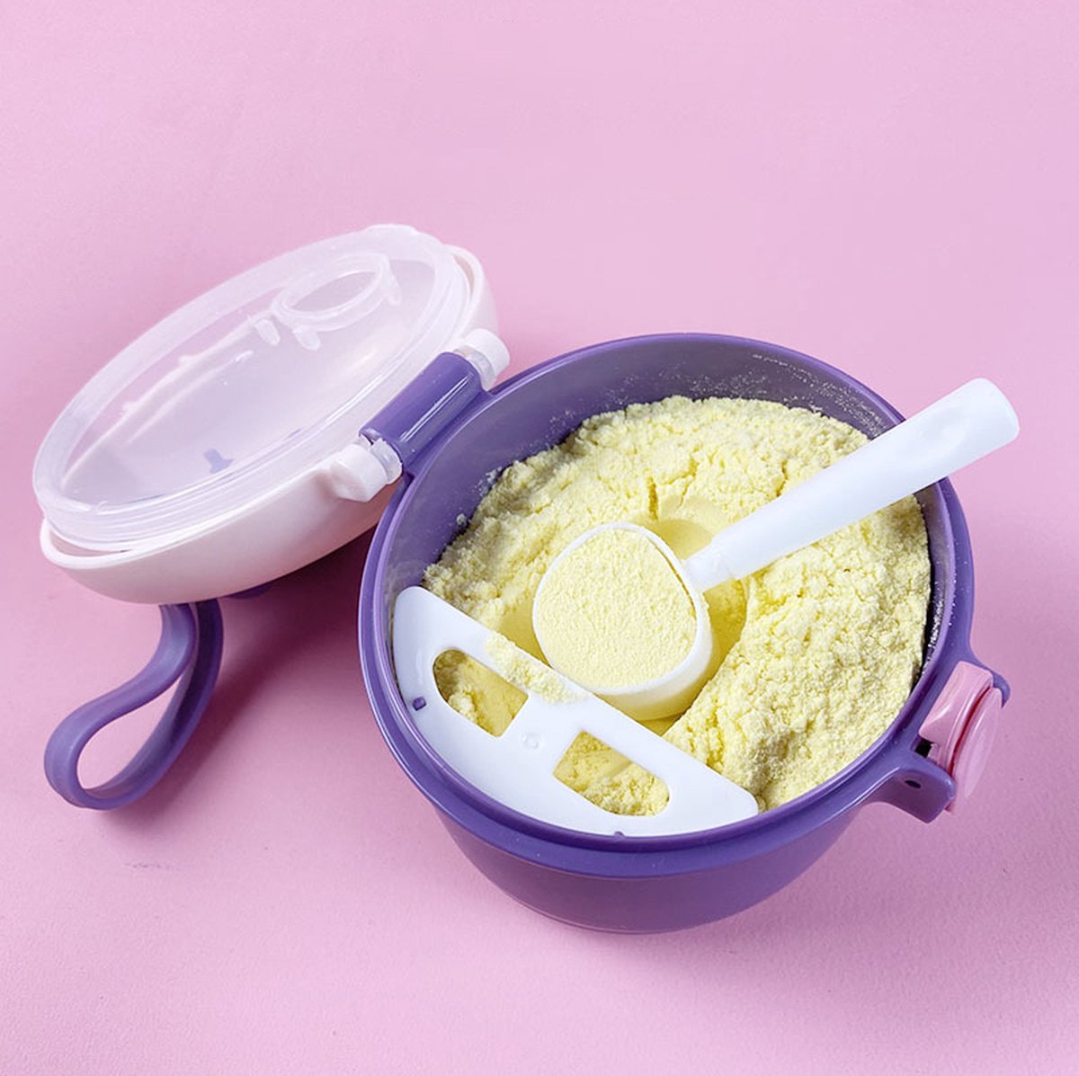 Distributeur Nourriture pour bébé - Boîte doseuse de Lait en poudre ...