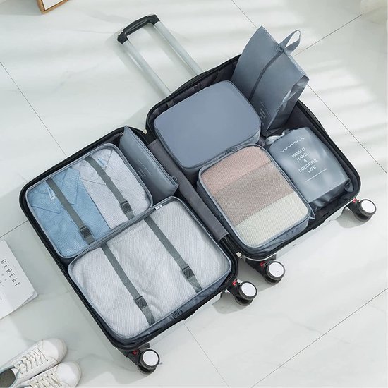 Packing Cubes Set Kleding Organizer Voor Reis Koffer Opbergzakken Voor ...