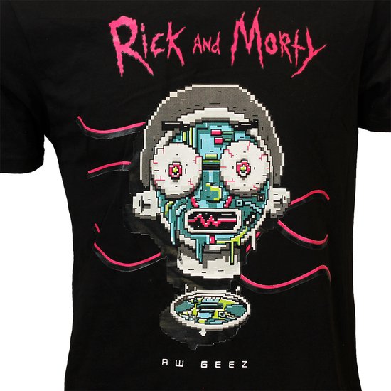 Rick and Morty Aw Geez T-Shirt - Officiële Merchandise | bol.com